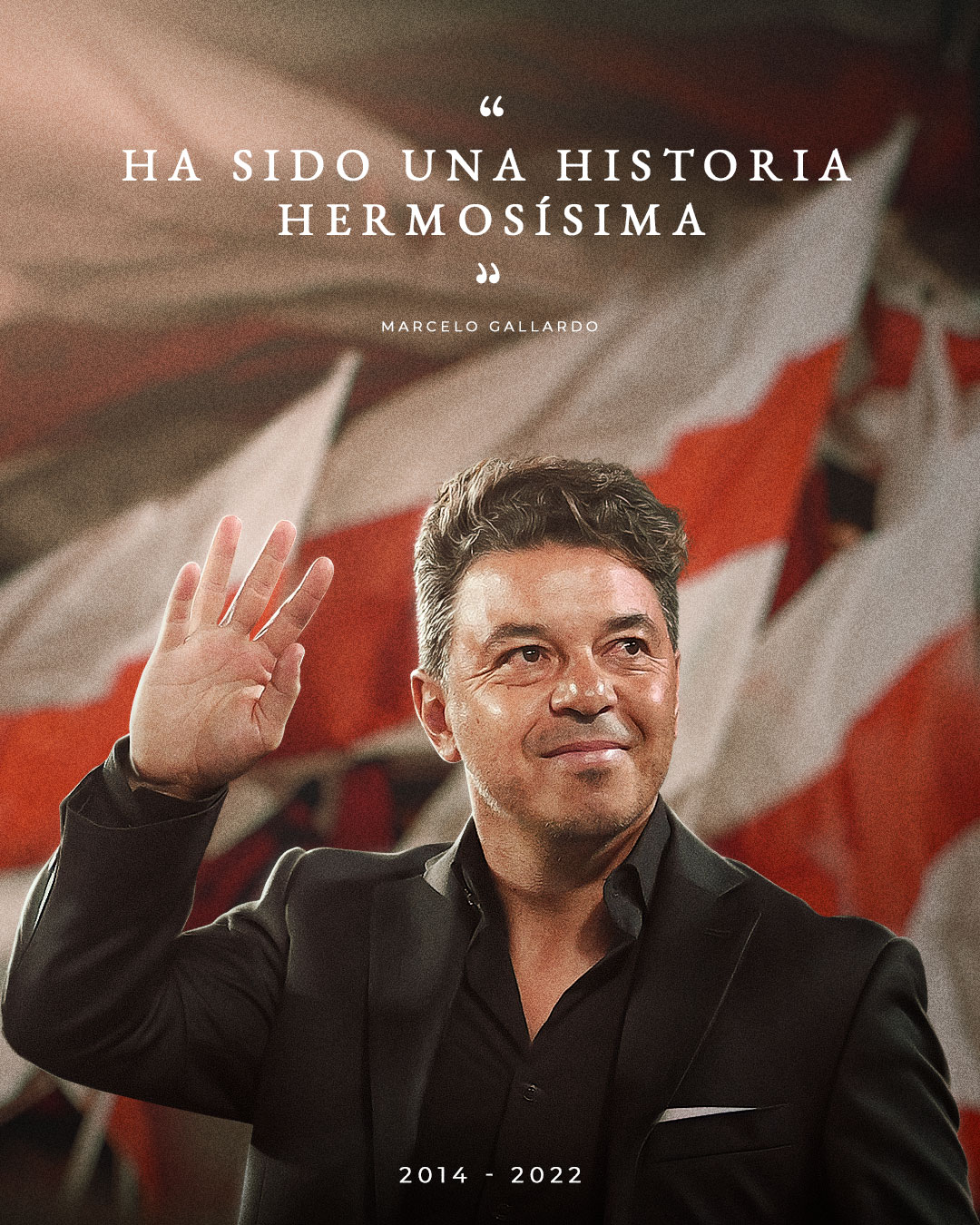 Gallardo anuncia saída do River Plate - Em Cima do Lance